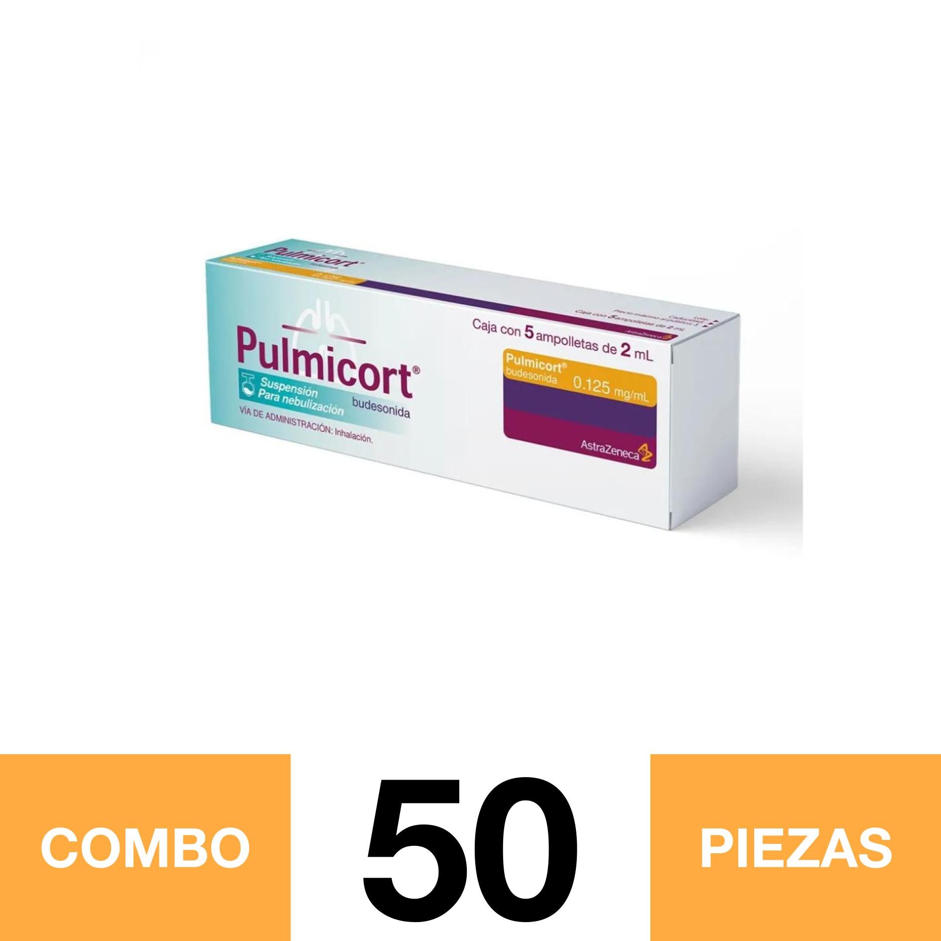 PULMICORT .125 MCG/SUSP. 5 AMP. (COMBO 50 PZA)?? – REDIIS