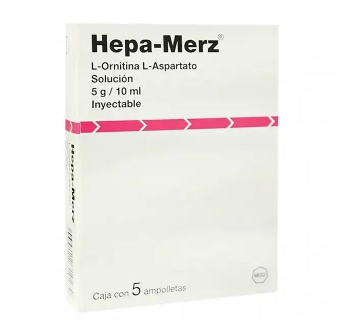 HEPA MERZ IV 5 G 5 AMPOLLETAS 10 ML – REDIIS